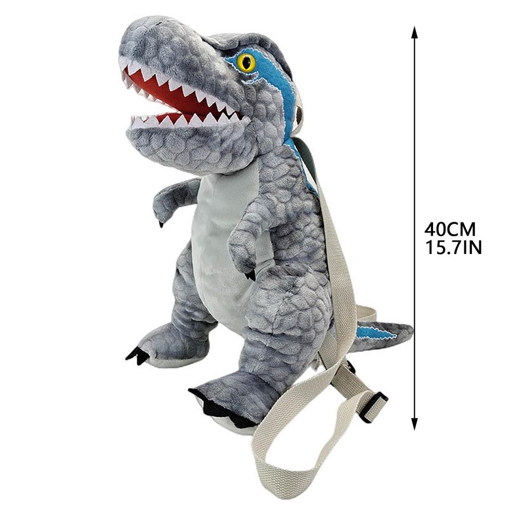 Cheap Creative 3D Dinosaur Backpack Cute Animal Cartoon Plush Backpack ...
