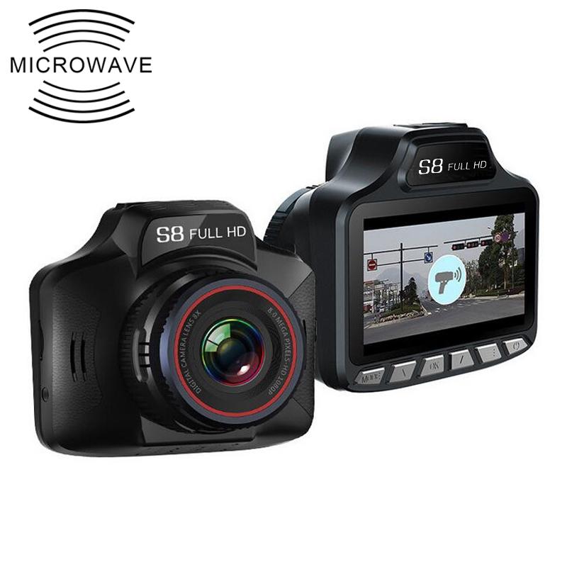 Buy S8 FHD 1080P 3.0 Inch Video Camera Recorder DVR + Radar Detector ...