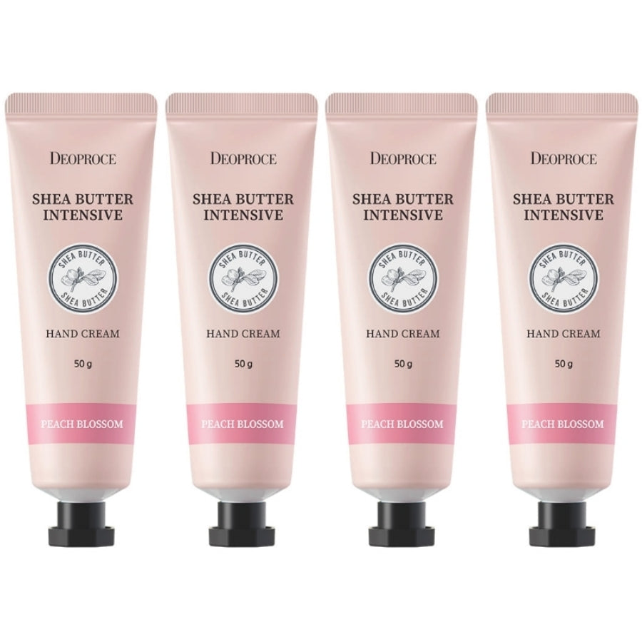 Deoproce Shea Butter Intensive Hand Cream Peach Blossom 50g*2Pcs/4Pcs ...