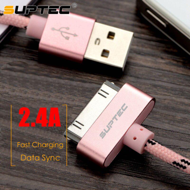 Buy 30 Pin USB Cable for iPhone 4S 4 3GS iPad 1 2 3 iPod Nano itouch 2M ...