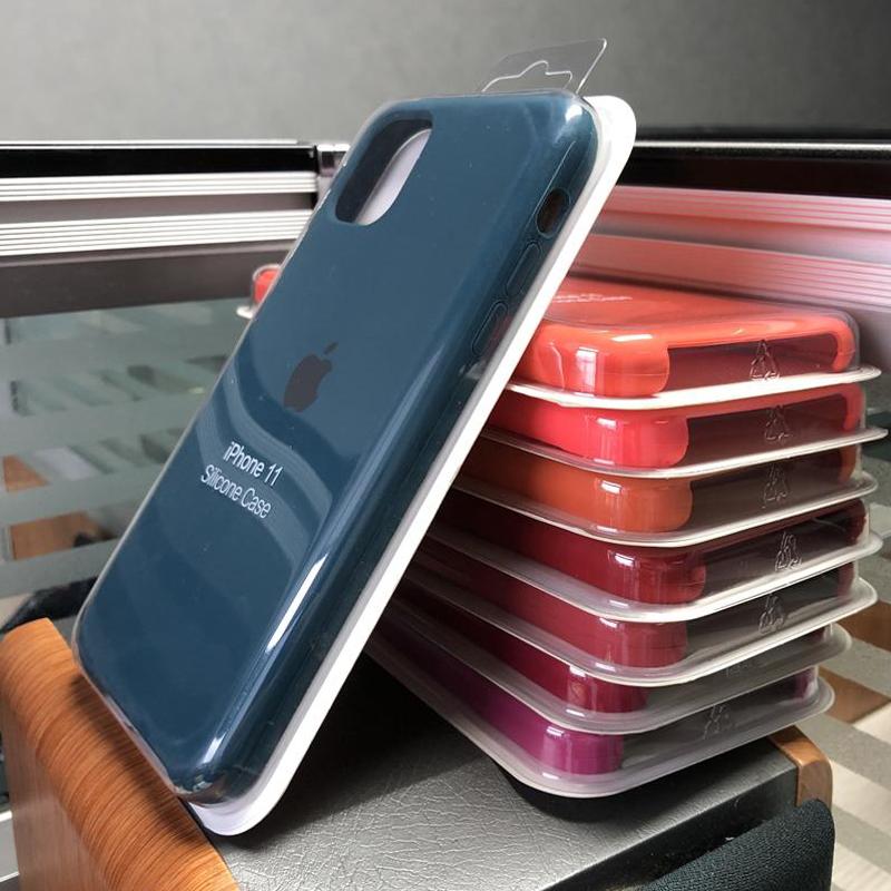 Buy Shockproof Liquid Silicone Case For iPhone 11 12 13 Pro Max 12Mini ...