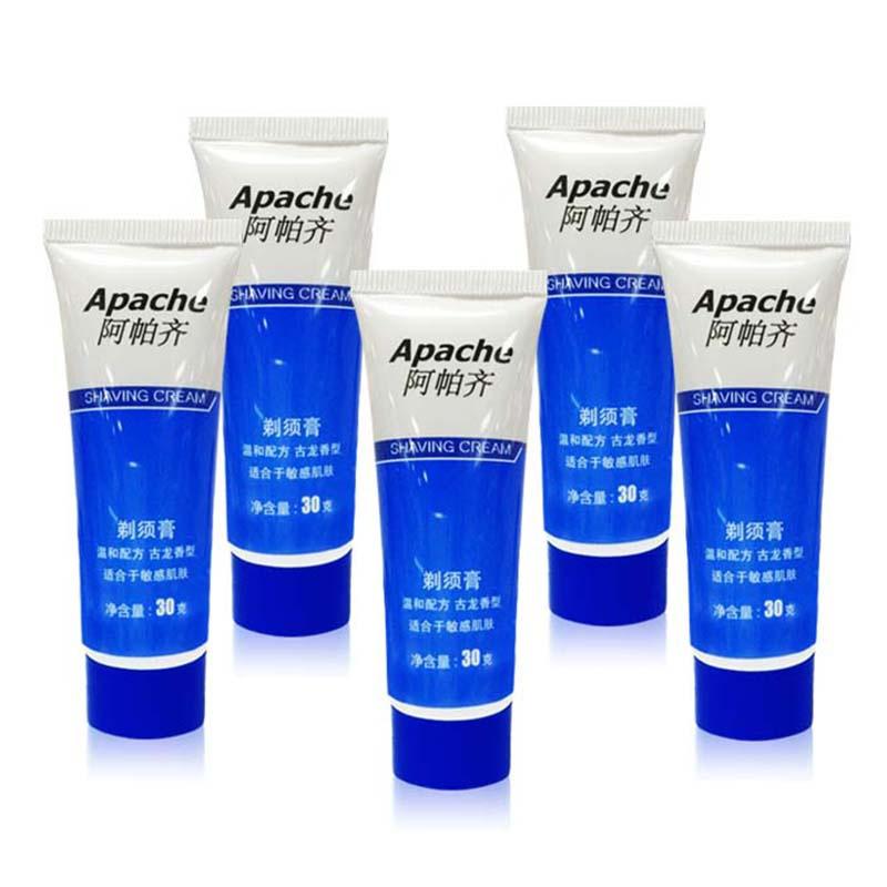 Buy 30g Men Shaving Cream Fragrance Apache Soften Beard Reduce Friction ...