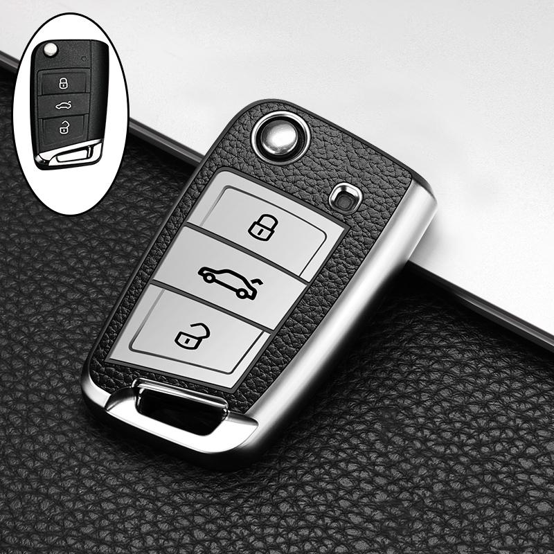 Buy Pu +Tpu Car Key Case For Vw Volkswagen Mk7 /Gti 7 /Golf 7 /Golf R ...
