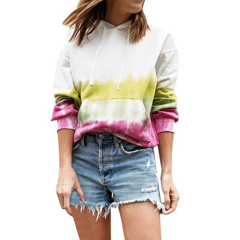 Buy Women's Hoodies Casual Printed Sweatshirts Female Long Sleeve ...