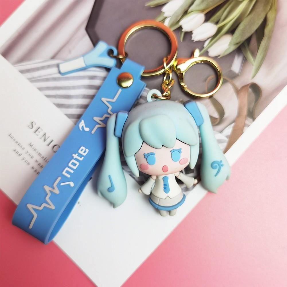 Buy Ins Cute Hatsune Miku Keychain For Women Creative Car Bag Key Ring ...