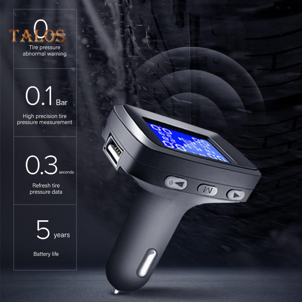 Buy TMC TPMS LCD Wireless Car Tire Pressure Monitoring System with ...