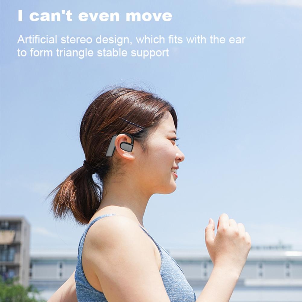 Buy TWS Wireless Bluetooth Headset Bluetooth 5.2 Wireless Earphone Ear Hook Single Mini Business ...