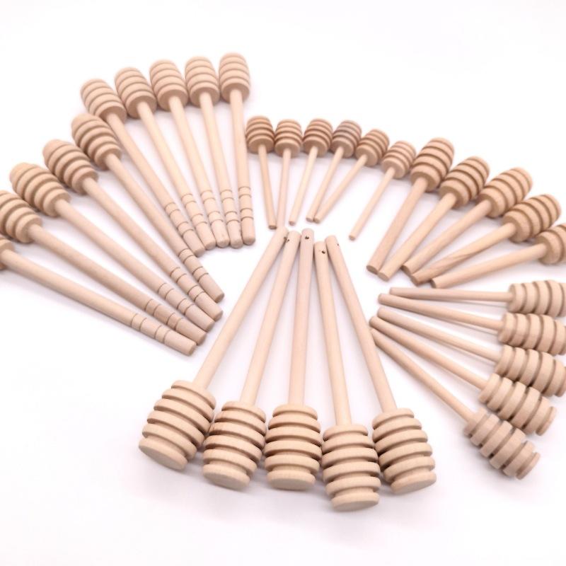 Buy Solid Wood Honey Stir Stick Honey Extraction Stick Wooden Stirring ...