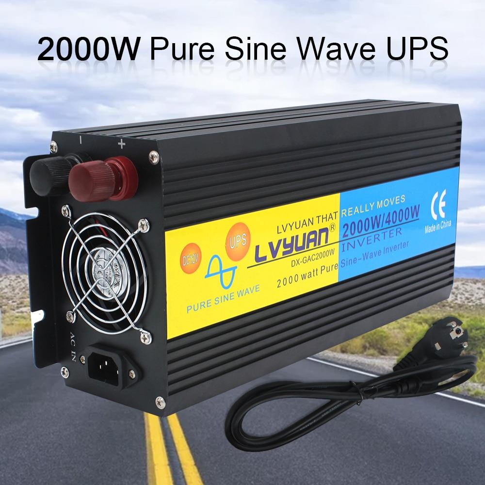 Buy 3000w (Peak )Uninterruptible Power Supply Pure Sine Wave Power ...