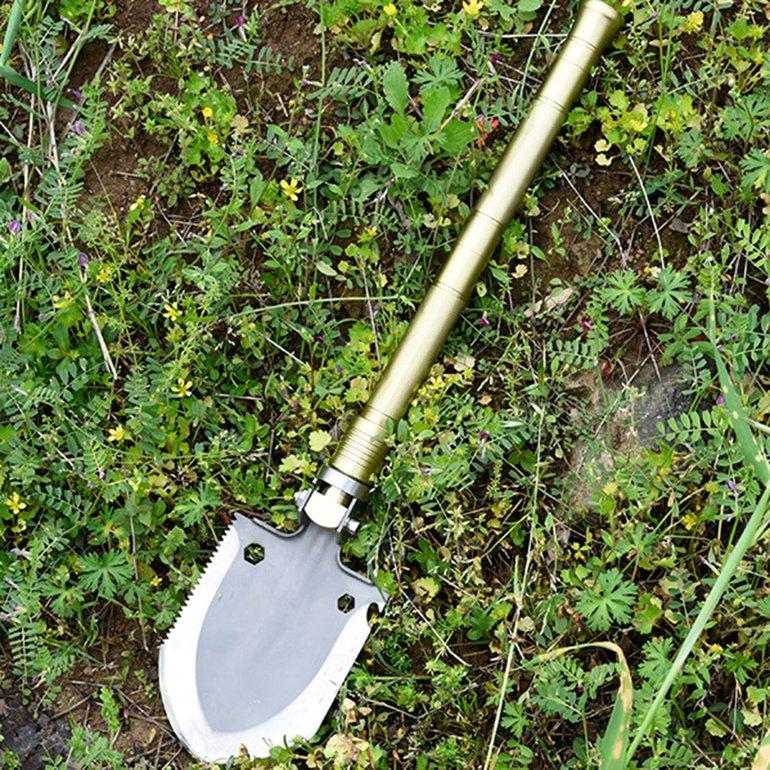 Buy SZW Compact Design Multifunctional Foldable Shovel Outdoor Camping ...