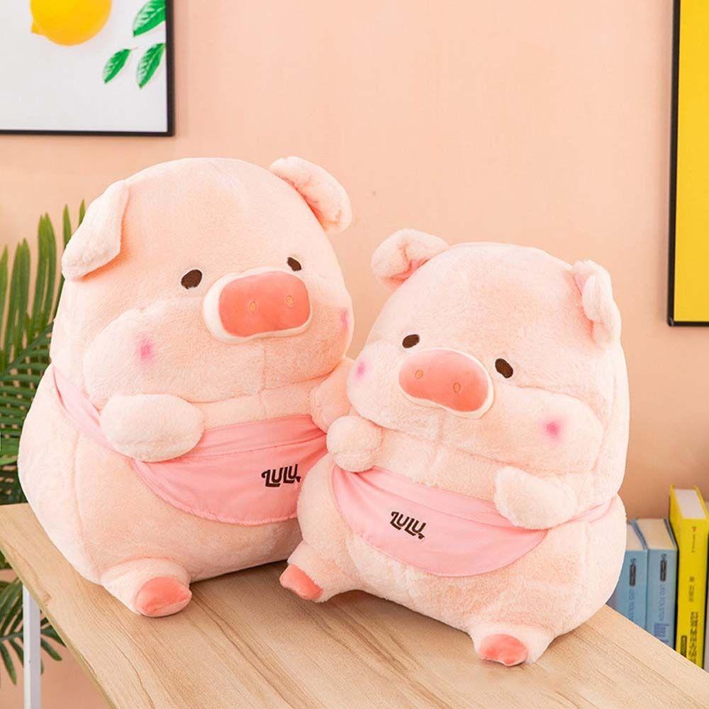 Buy Plush Plush Pillow Kids Gifts Pig Plush Animal Doll Lulu Pig Plush ...