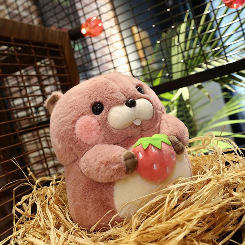 Buy Cute Plush Groundhog Toys Soft Stuffed Woodchuck Doll Gifts for ...