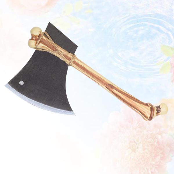 1pc Axe Toy Creative Scary Funny Excited Primitive Man Prop Axe Cosplay ...