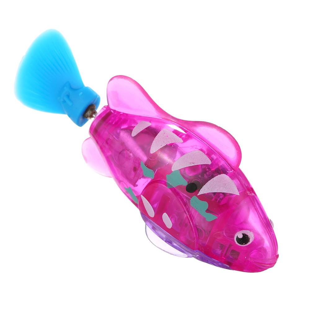 Flashy Electronic Fish Pets Robot Swimming Fish Wonderful Electric ...