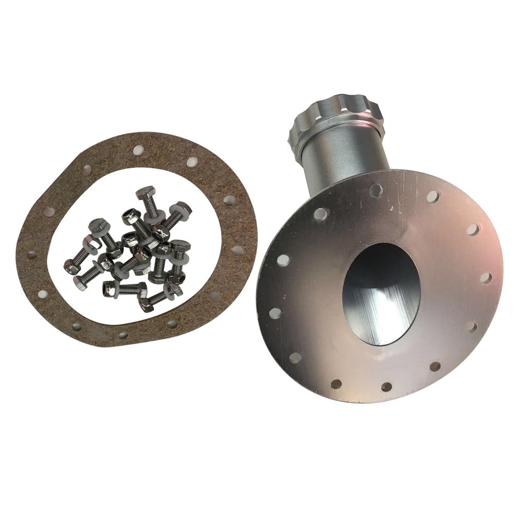 Aluminum Remote Fuel Cell Filler Neck Flange Assembly at Cyril Sandy blog