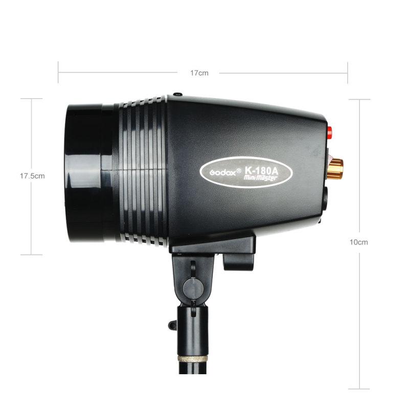 Buy GODOX K-180A Portable Mini Studio Flash Light Small Photography ...