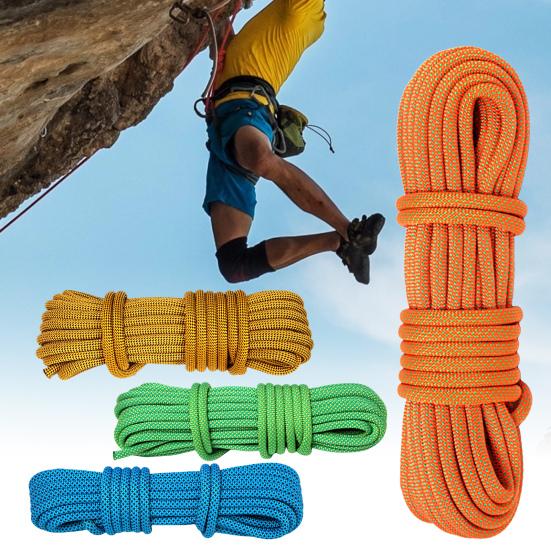 Thicker High Tensile Mountaineering Rope Convenient Altitude Anti-fall ...