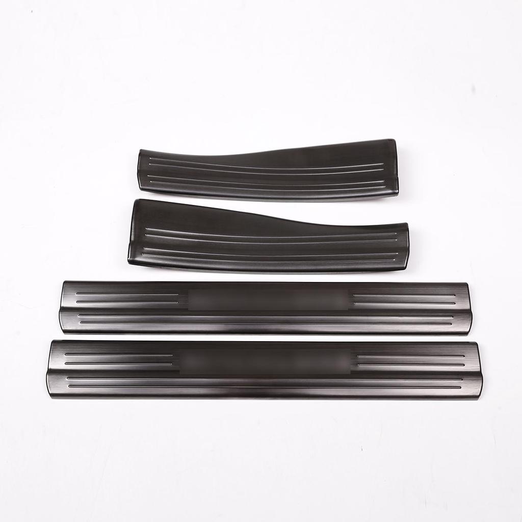 Buy Car Door Sill Scuff Plates Protector Cover Trim for Mercedes Benz A ...