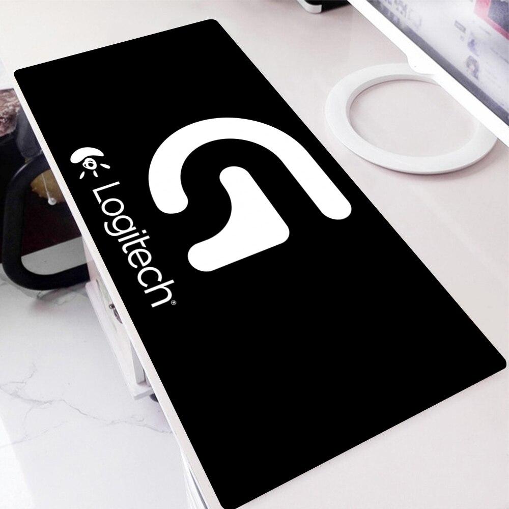 Buy Logicool Logo mouse pad gamer Big Mouse Mat For Computer mousepads ...