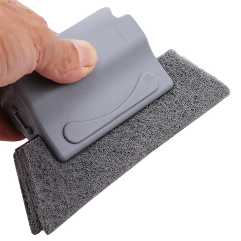 Buy Detachable Snap-On Scouring Pad Door Window Groove Gap Cleaning ...