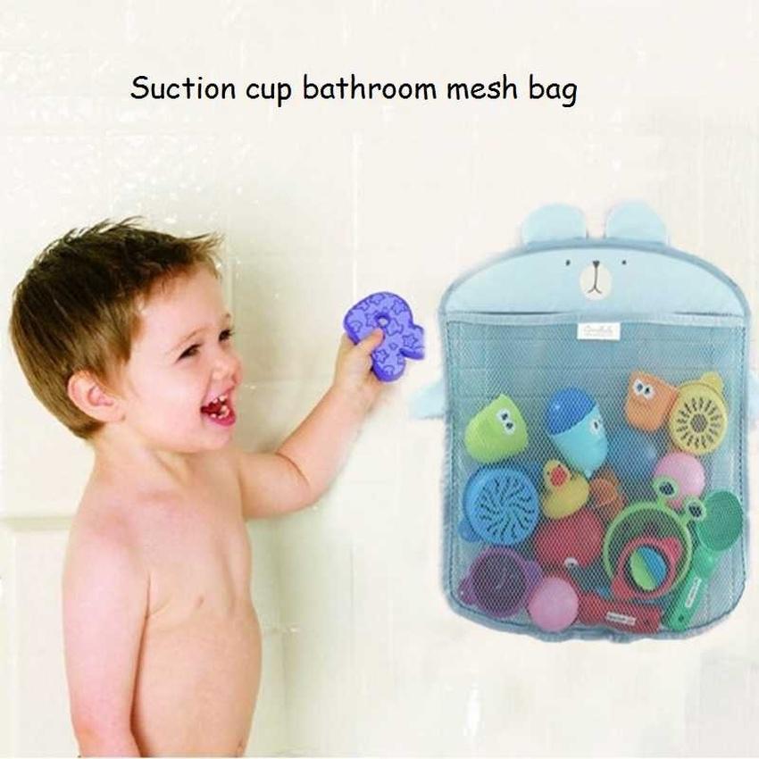 Buy Baby Bath Net Bag Toys Cute Storage Bag Folding Hanging Mesh Net ...
