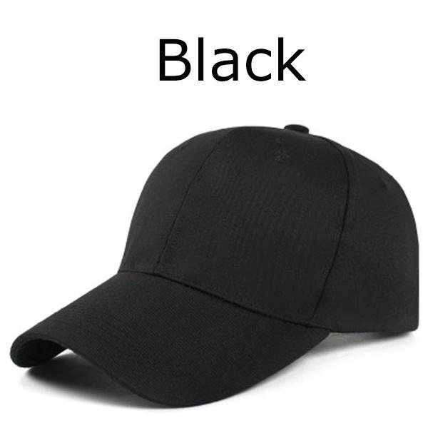 Buy Baseball Hat Solid Color Baseball Caps Travel Sunshade Hat ...