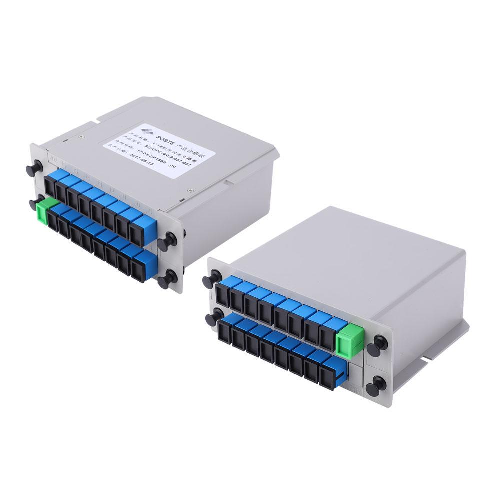 Buy SC/UPC 1x16 Fiber Optic Splitter 1 To 16 PLC Splitter Singlemode ...