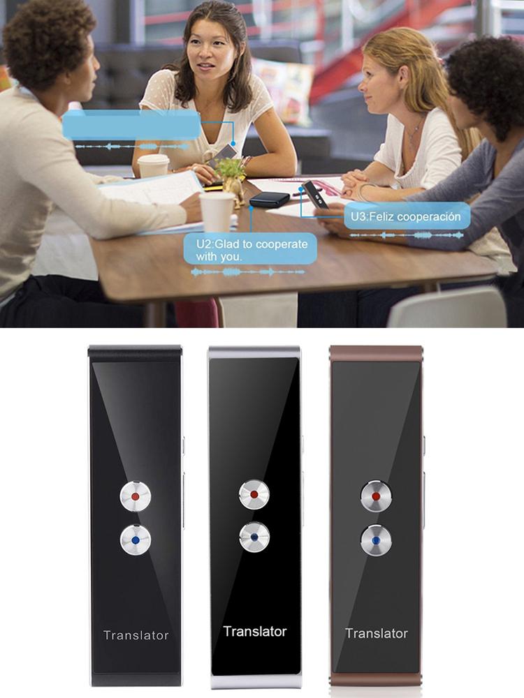 Buy T8 Intelligent Translator Voice Synchronous Translation Machine Multi-language Timely ...