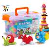 400PCS/Set Sticky Thorn Ball Creative Assembling Toy Kit For Toddler ...
