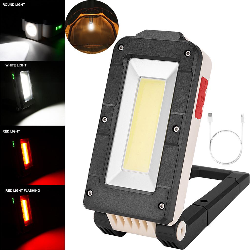 Buy COB+LED Rechargeable Magnetic Torch Flexible Inspection Lamp ...