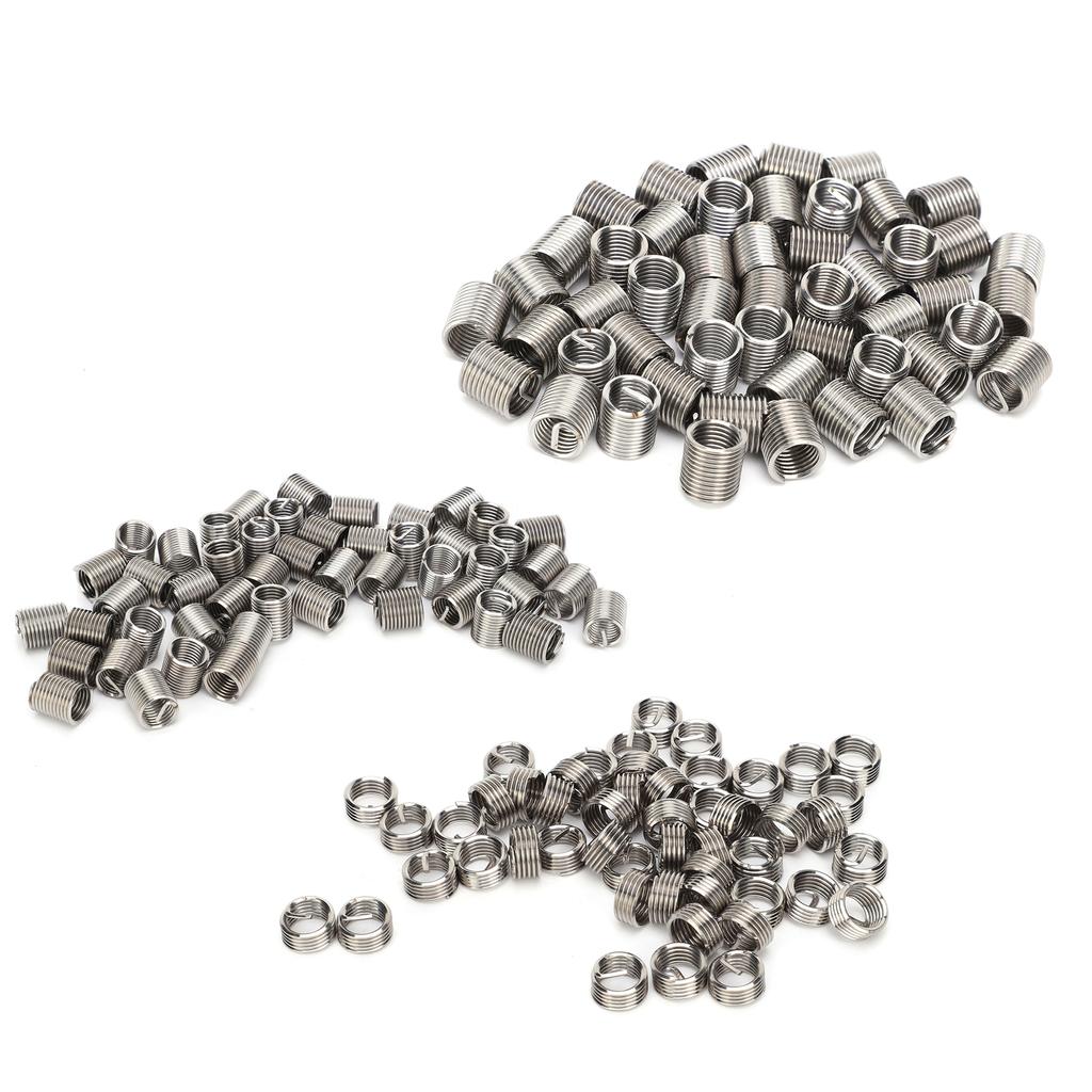 Buy 50Pcs Thread Inserts Male Female Reducing Nut Repair Tool Stainless ...