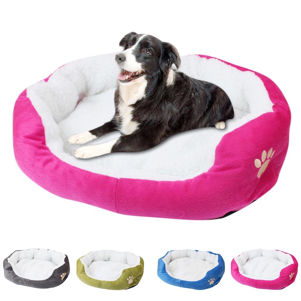 Buy Kennel Pet Nest Velvet Dog Mat House Fall Winter Warm Waterproof ...