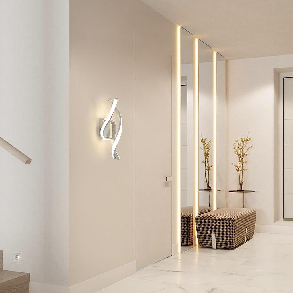 18w modern white wall light LED wall lamp warm light for living room ...