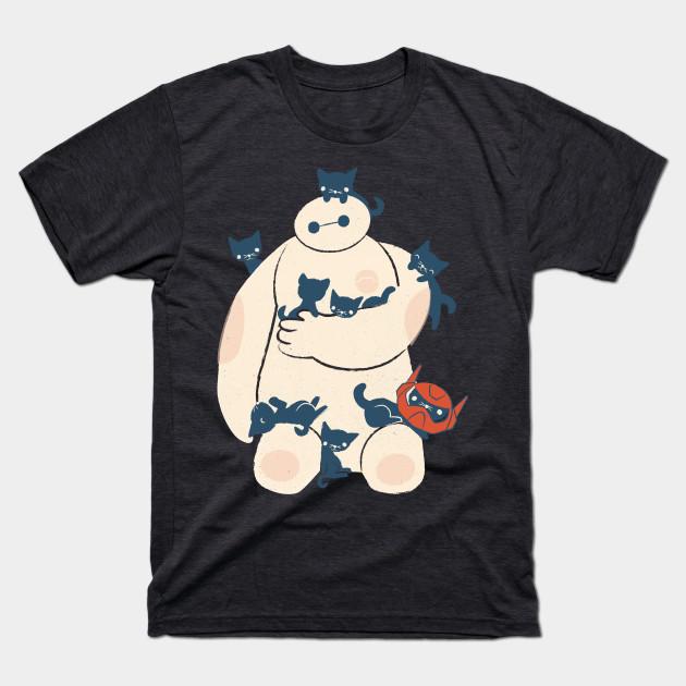 Buy Men Premium Cotton Harajuku T Shirt Kittens Print Men's Tee Shirts ...