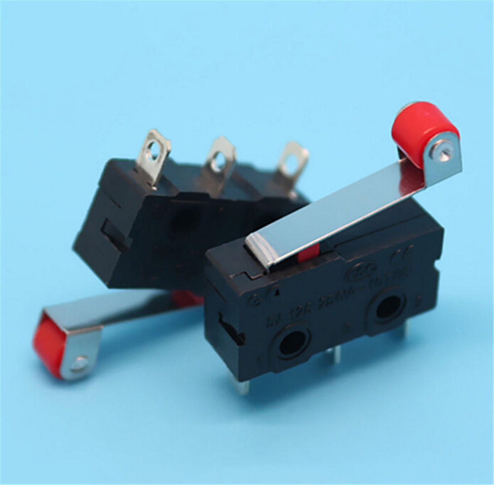 Limit Switches 20X Micro Roller Lever Arm Open Close Limit Switch KW12-3 PCB Microswitch JKP ...