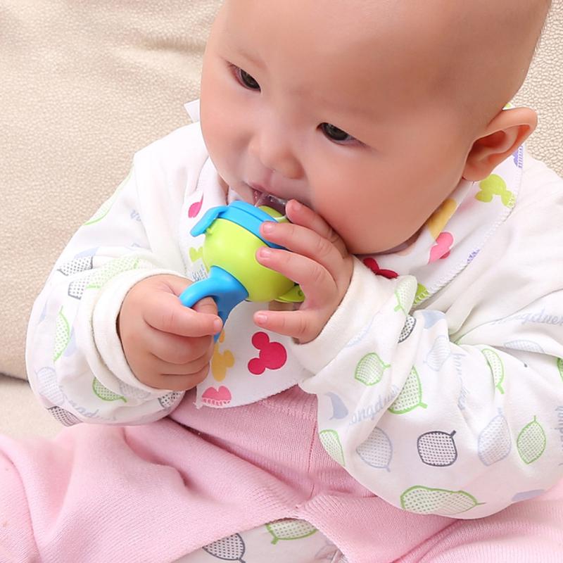 Buy Baby Push Type Cartoon Baby Pacifier Fresh Food Feeder Auxiliary ...