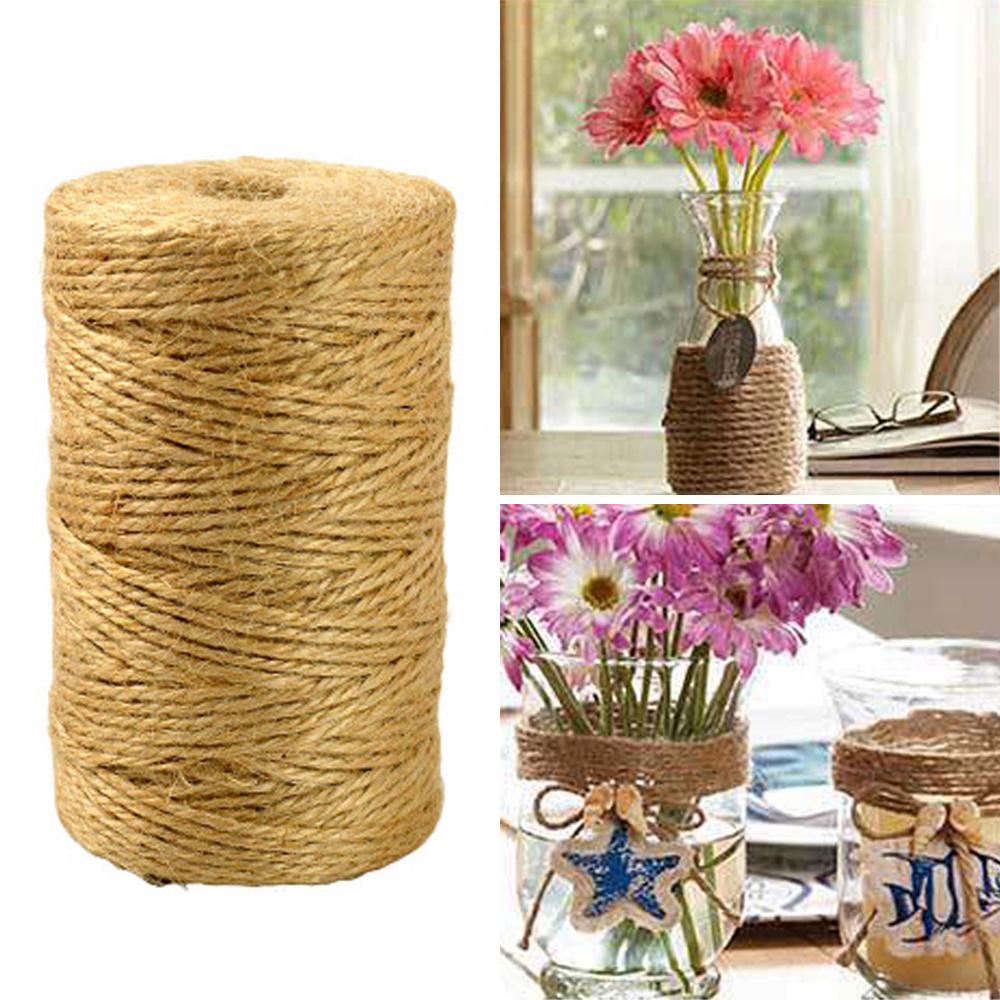 Buy DIY 100m Home Decor Party Decor Flax Rope for Flag at affordable ...