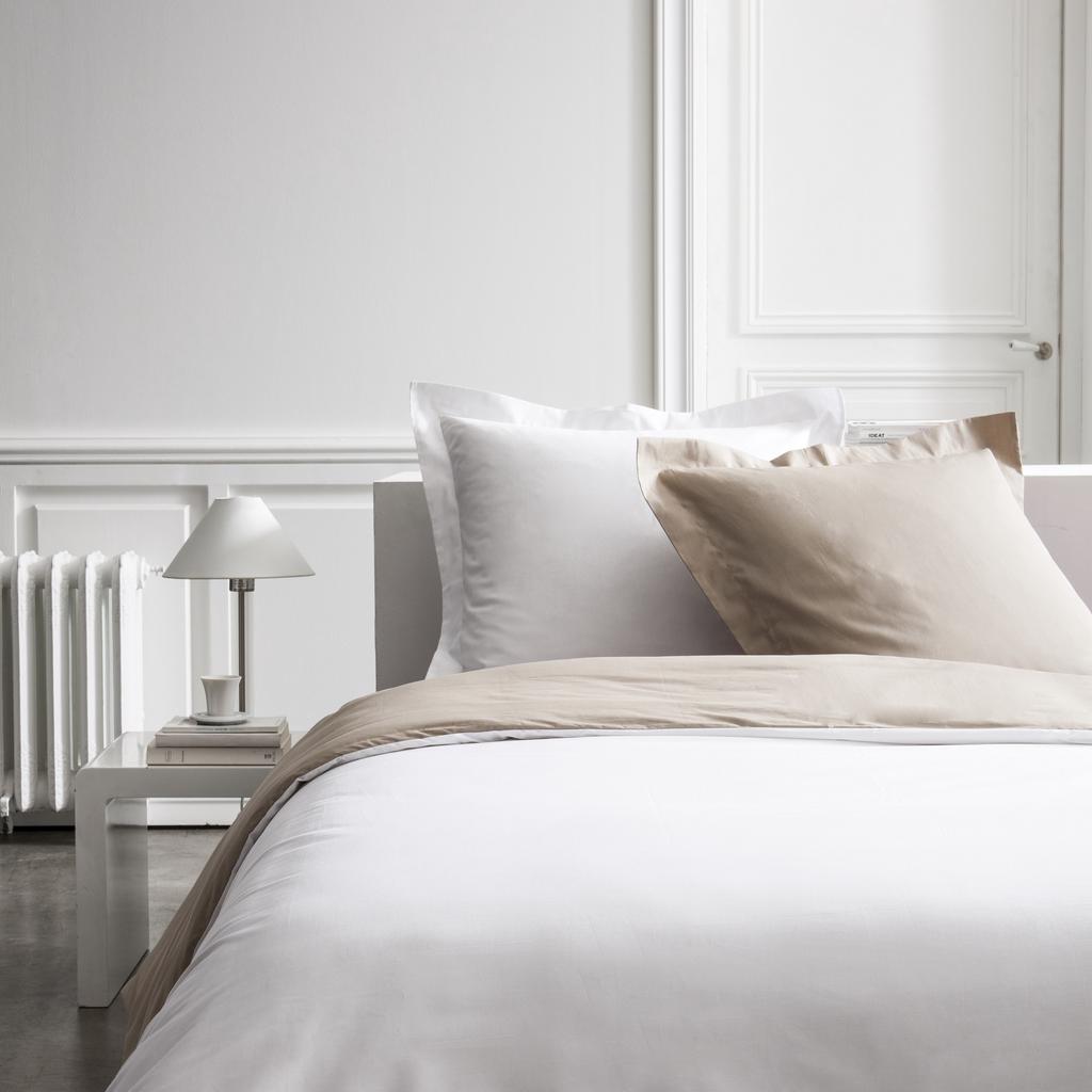 Buy Bed Set - Duvet Cover 100% Cotton Percale Mastic / Chantilly at ...