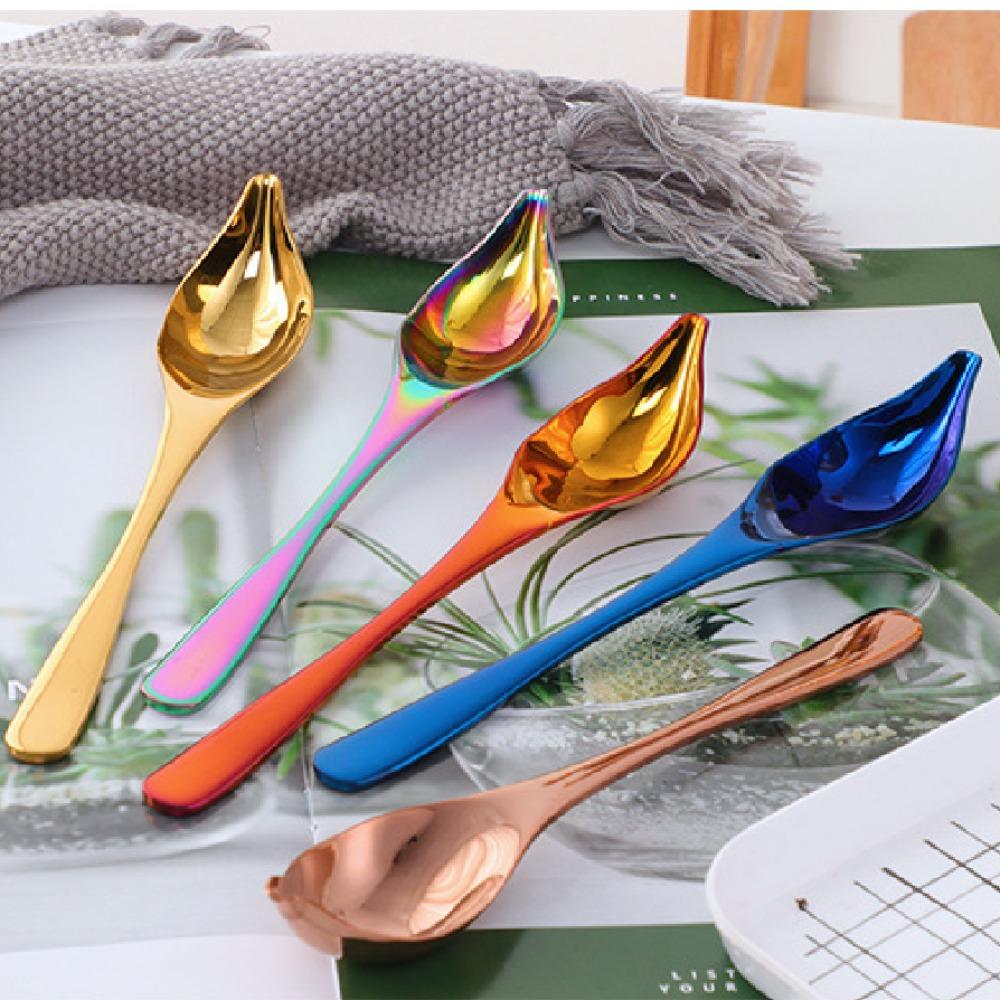 Cheap Stainless Steel Seasoning Spoon 304 Thick Nozzle Oil Spoon Coated ...