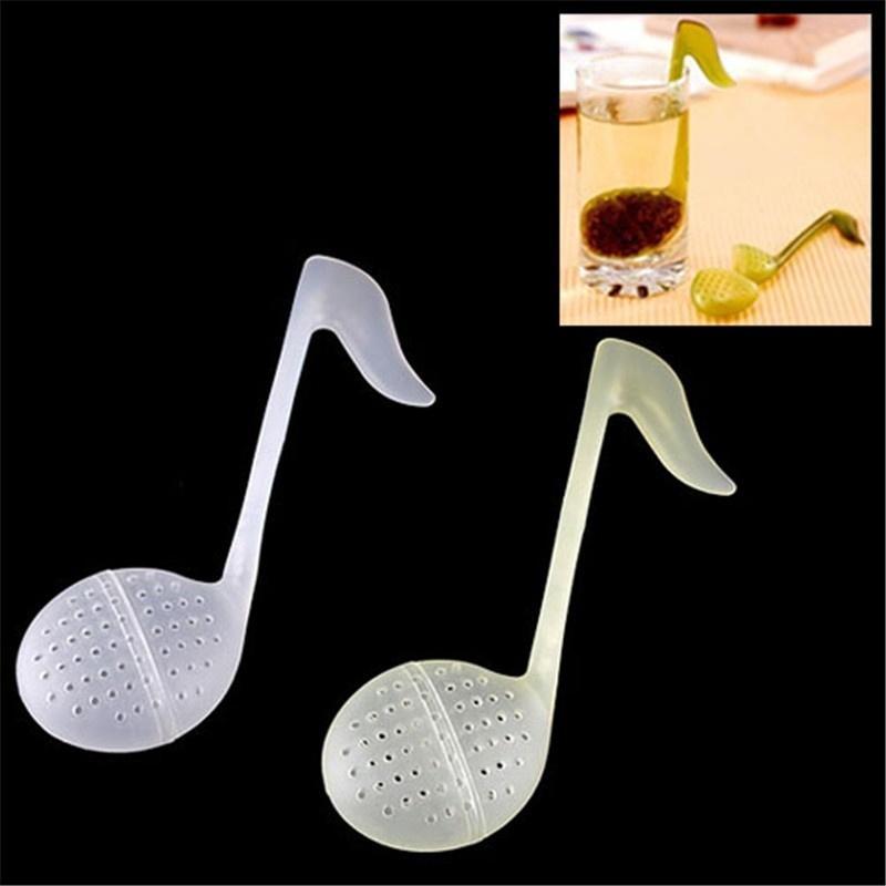 Buy 1PC Musical Note Shape Loose Tea Strainer Herb Spice Filter ...