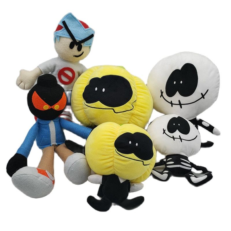 💰Kaufe 25cm Friday Night Funkin Plush Toy Spooky Month Plush Skid and ...
