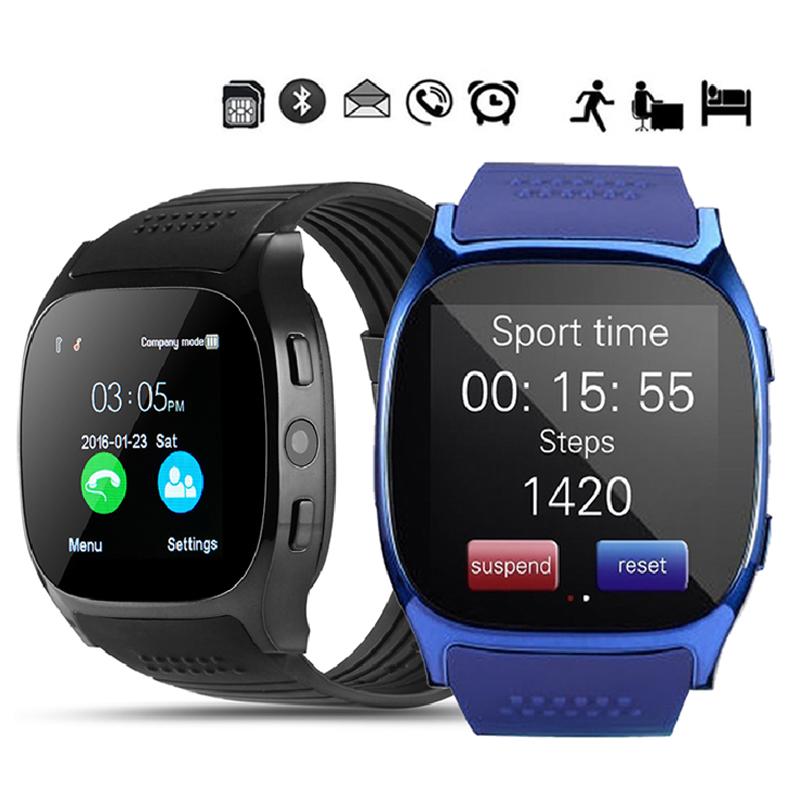 Buy T8 Bluetooth Smart Watch with Camera Facebook WhatTsapp Support SIM ...