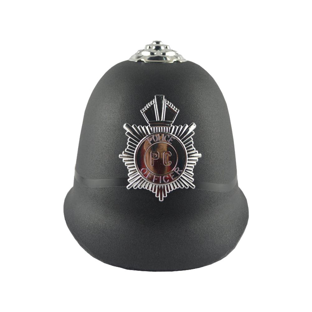 Buy 1pc Police Cap Plastic Cop Officer Hat Bobby Hat Party Costumes for ...