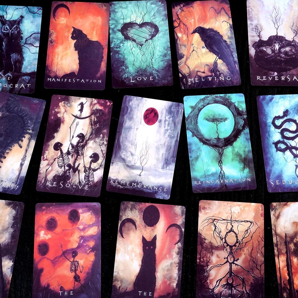 Buy Spirits Shadows Tarot Card Unknown Spirit Deck Tarot Oracle Cards ...