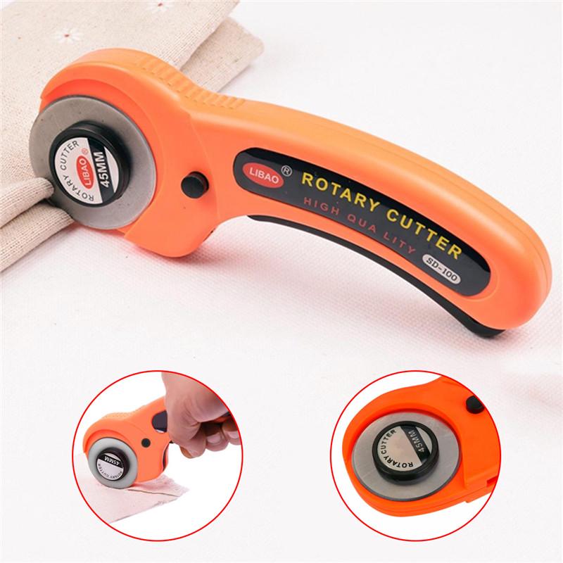 Buy Patchwork Hob Cutting Wheel Cutter Cloth Manual Round Cloth Cutter ...