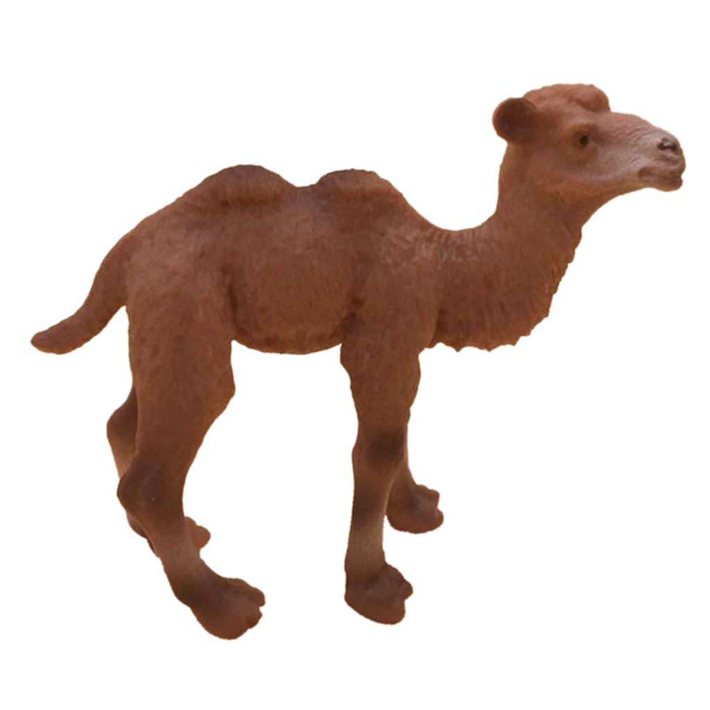 Buy Simulation Camel Model Artificial Animal Miniture Figurine at ...