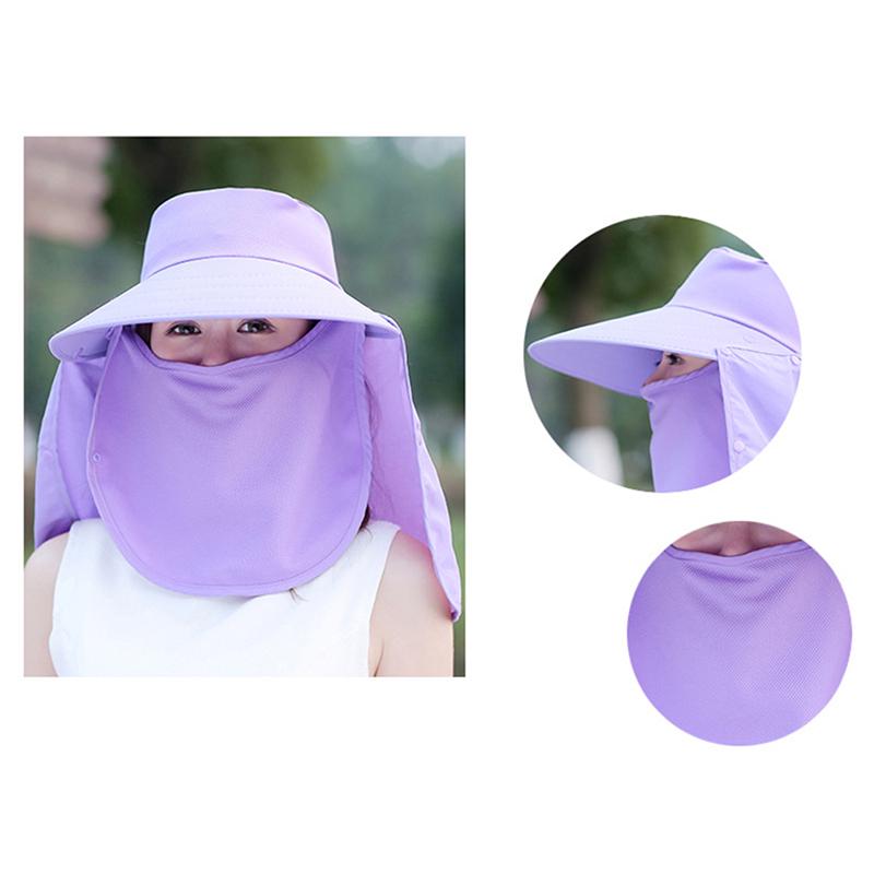 Buy 360 Outdoor UV Protection Ear Flap Neck Cover Sun Hat Cap Fishing ...