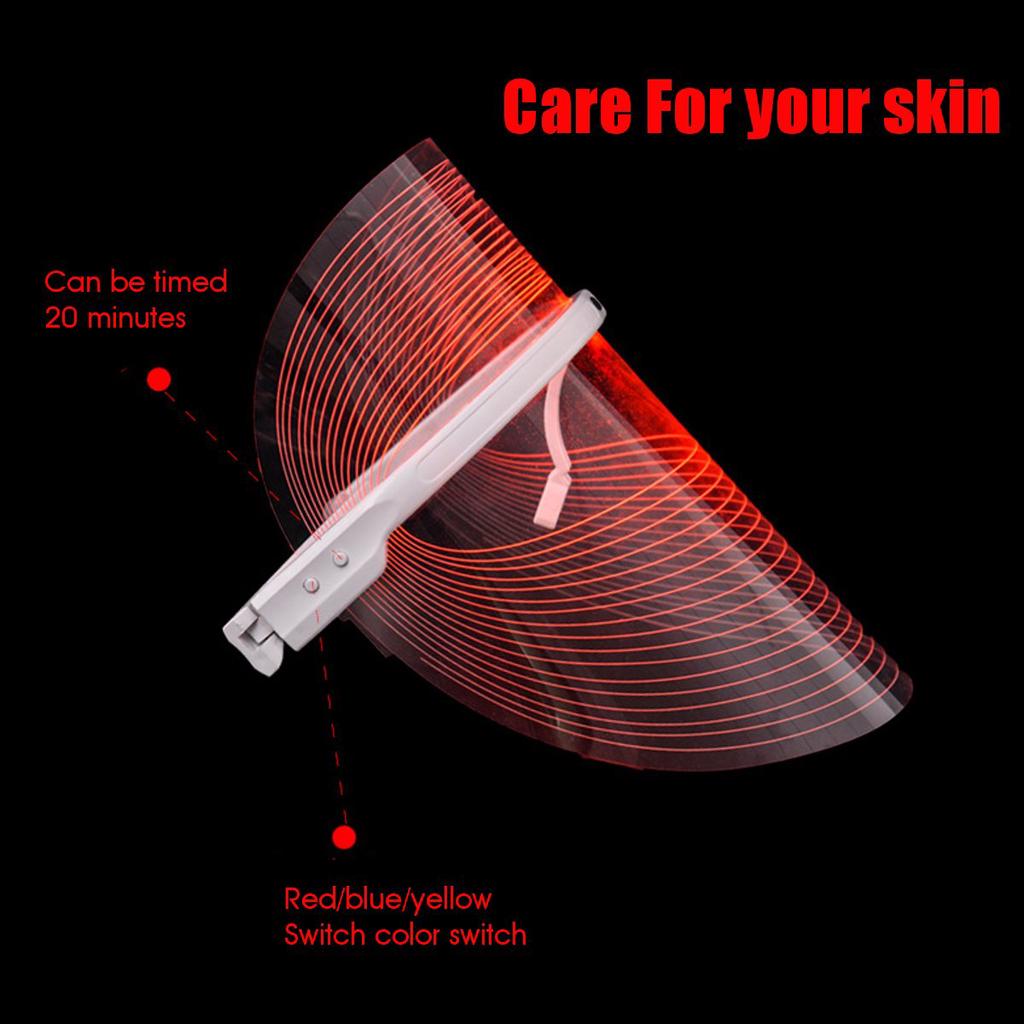 3 Colour Led Spectrometer Beauty Mask Electronic Beauty Instrument ...