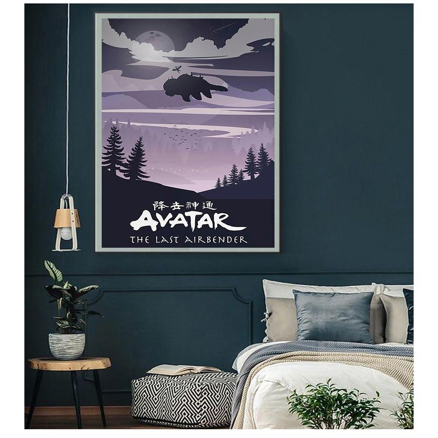 Avatar Duvar Sanatı Kanvas Boyama Minimalist Sanat Posteri Duvar Resmi ...