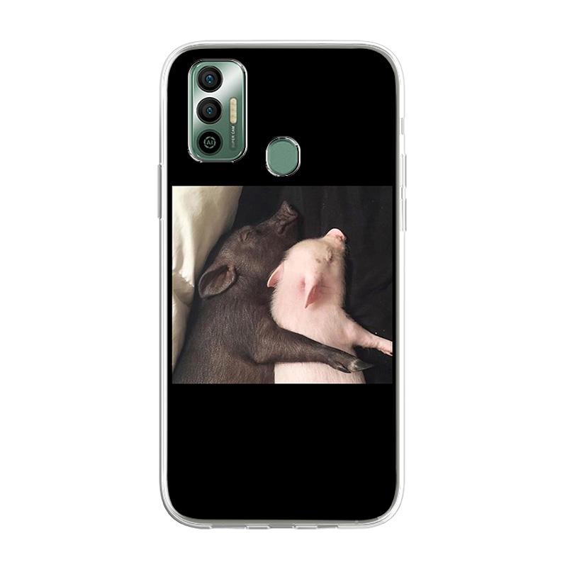 Buy Cool Soft Tpu Silicone Phone Case For Tecno Spark 7P KF7j 6.8 inch ...